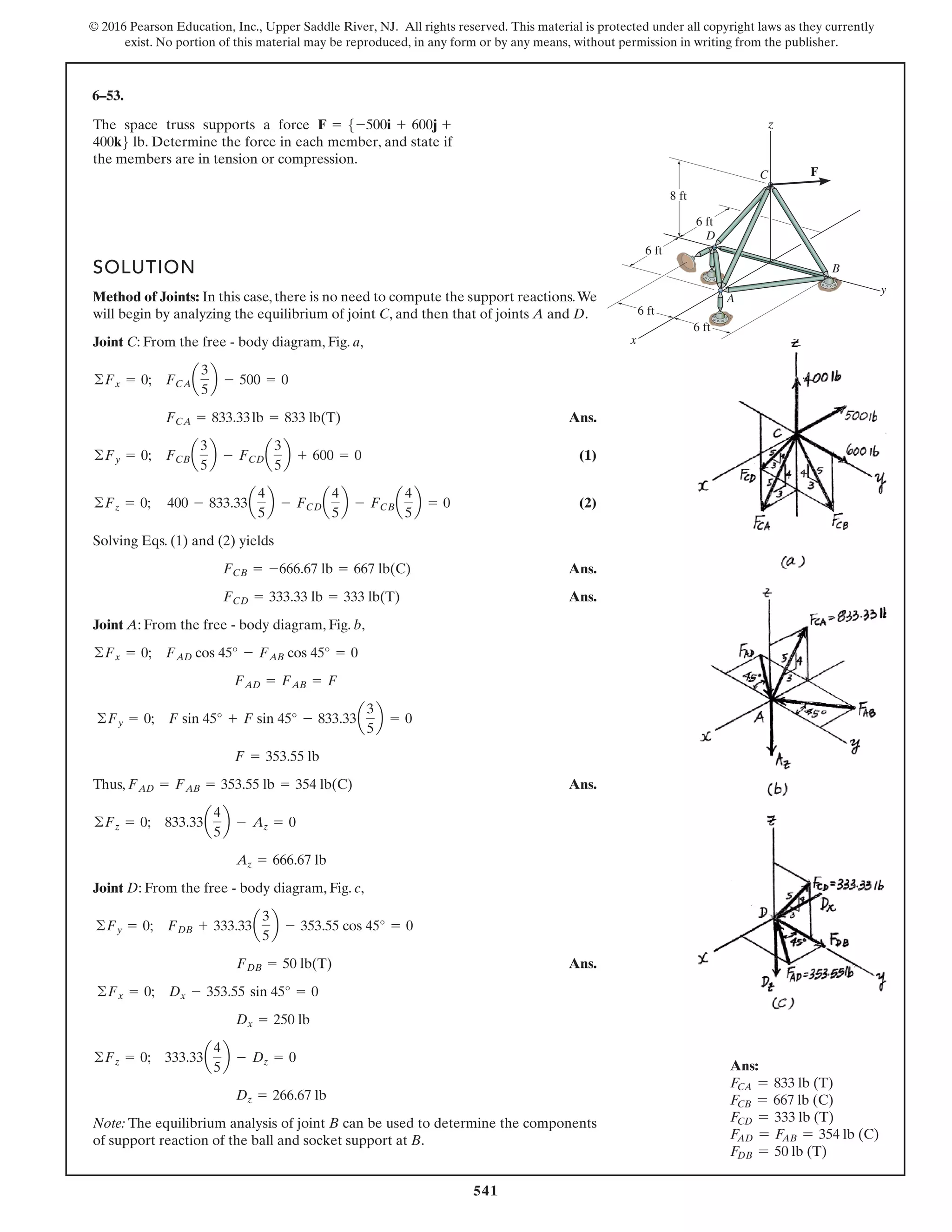 Chapter 6-structural-analysis-8th-edition-solution | PDF