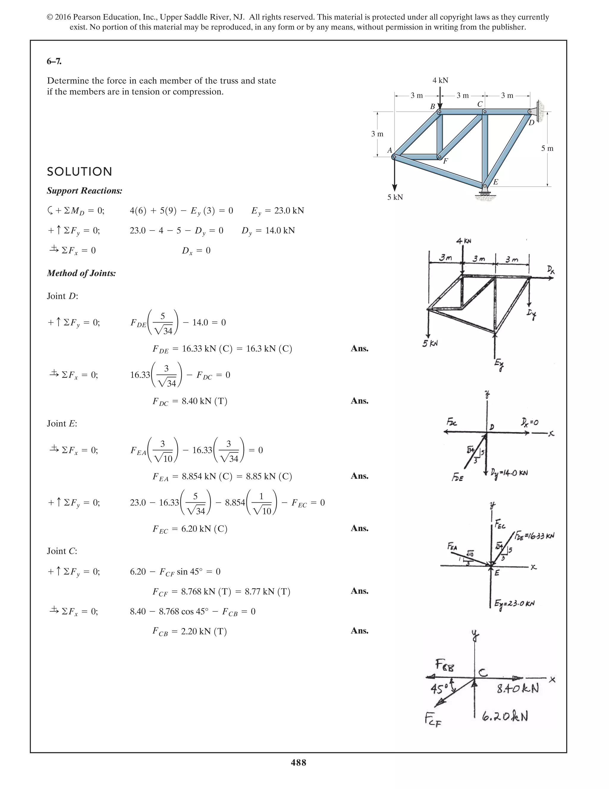 Chapter 6-structural-analysis-8th-edition-solution | PDF