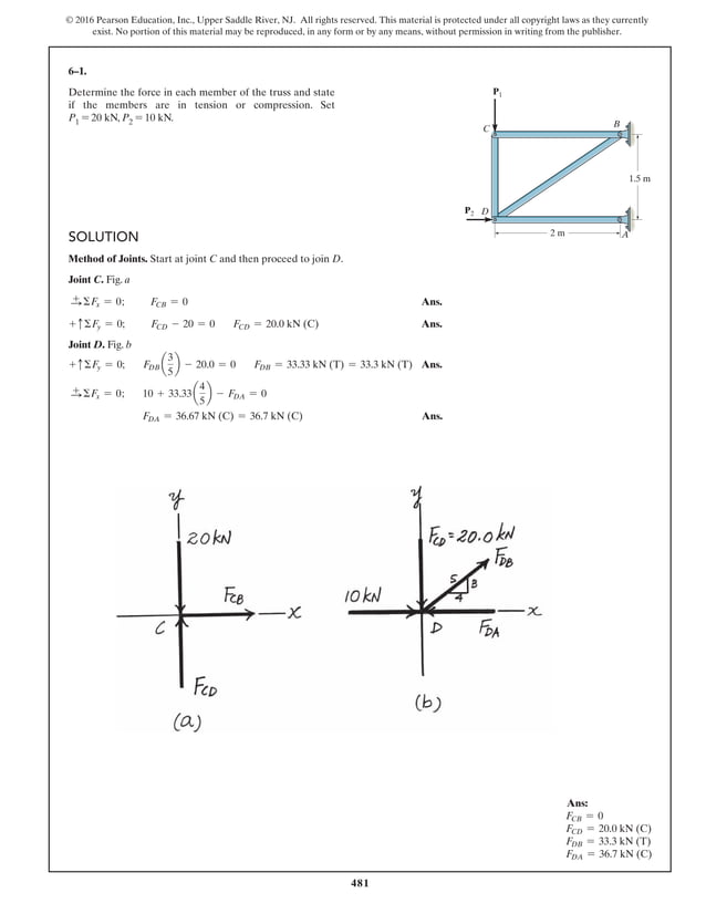 Chapter 6-structural-analysis-8th-edition-solution | PDF