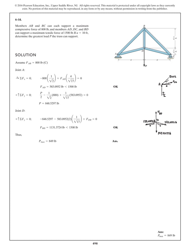 Chapter 6-structural-analysis-8th-edition-solution | PDF