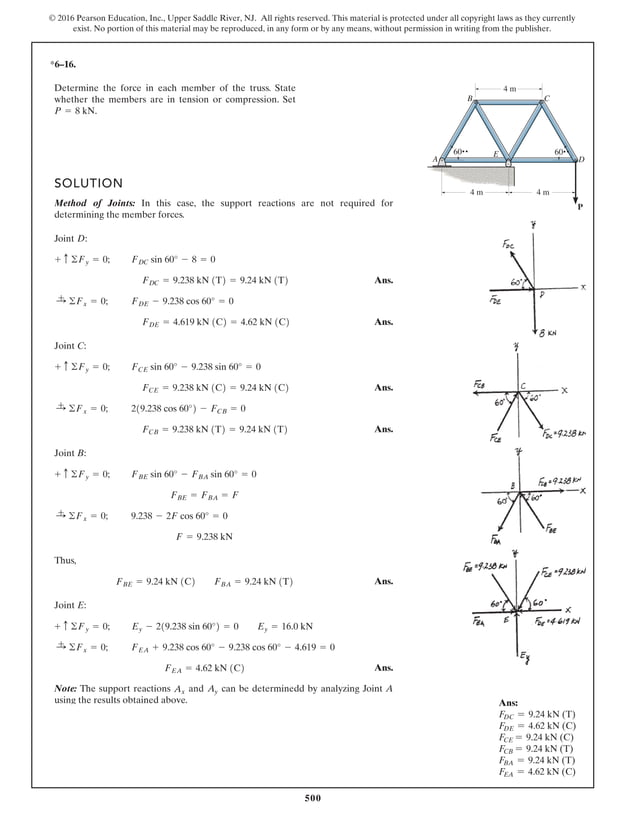 Chapter 6-structural-analysis-8th-edition-solution | PDF