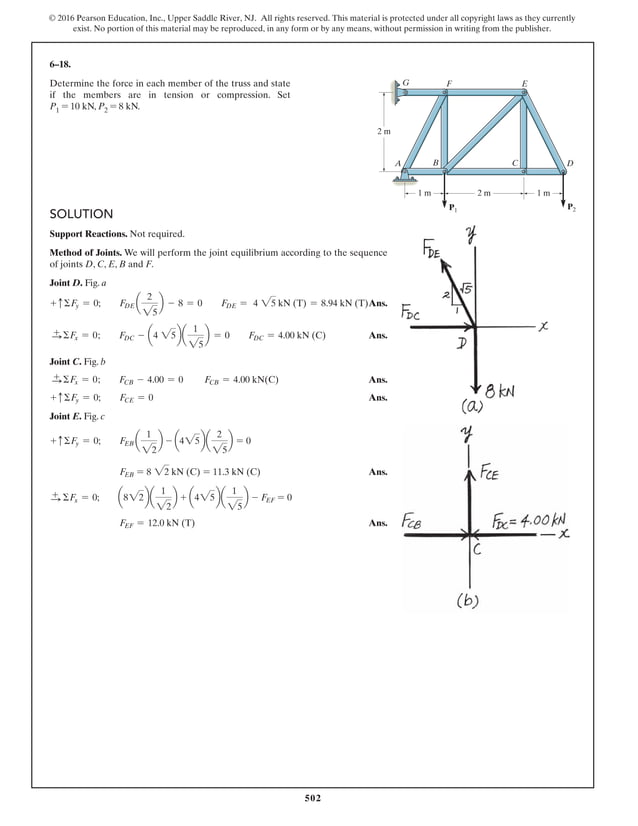 Chapter 6-structural-analysis-8th-edition-solution | PDF