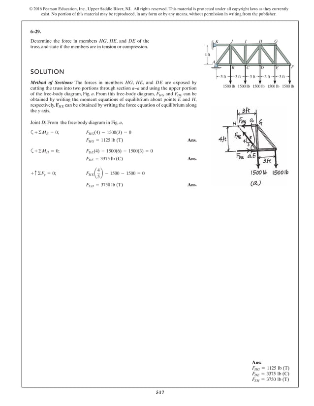 Chapter 6-structural-analysis-8th-edition-solution | PDF
