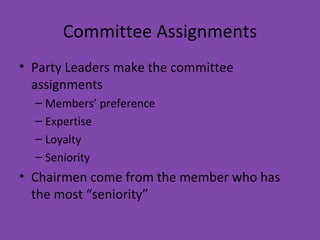 Chapter 6 – The Legislative Branch | PPT