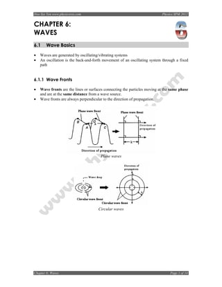 Chapter 6-waves-2012 | PDF