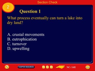 Chapter 6.2 - Lakes and Reservoirs | PPT