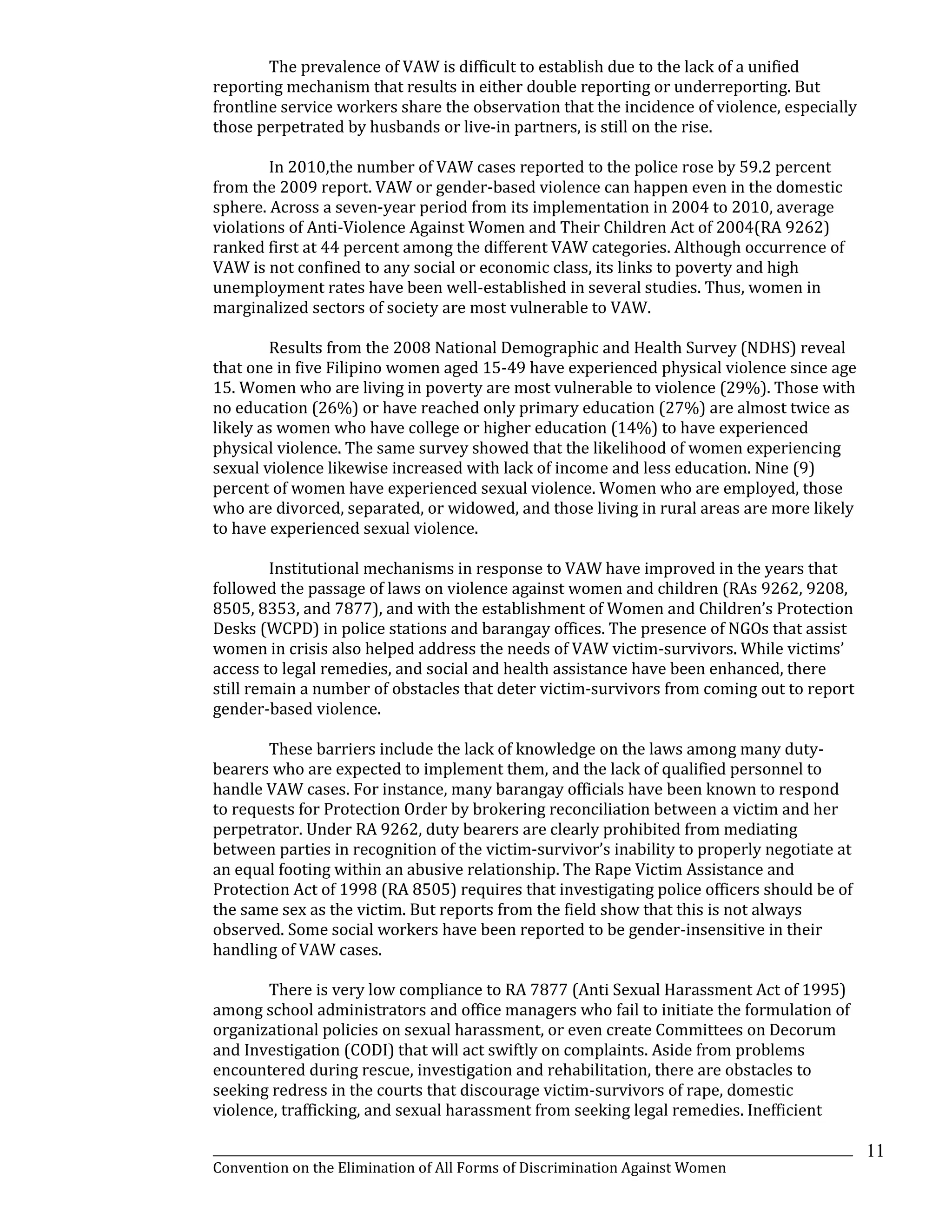 Chapter 6: CEDAW Chapter | PDF