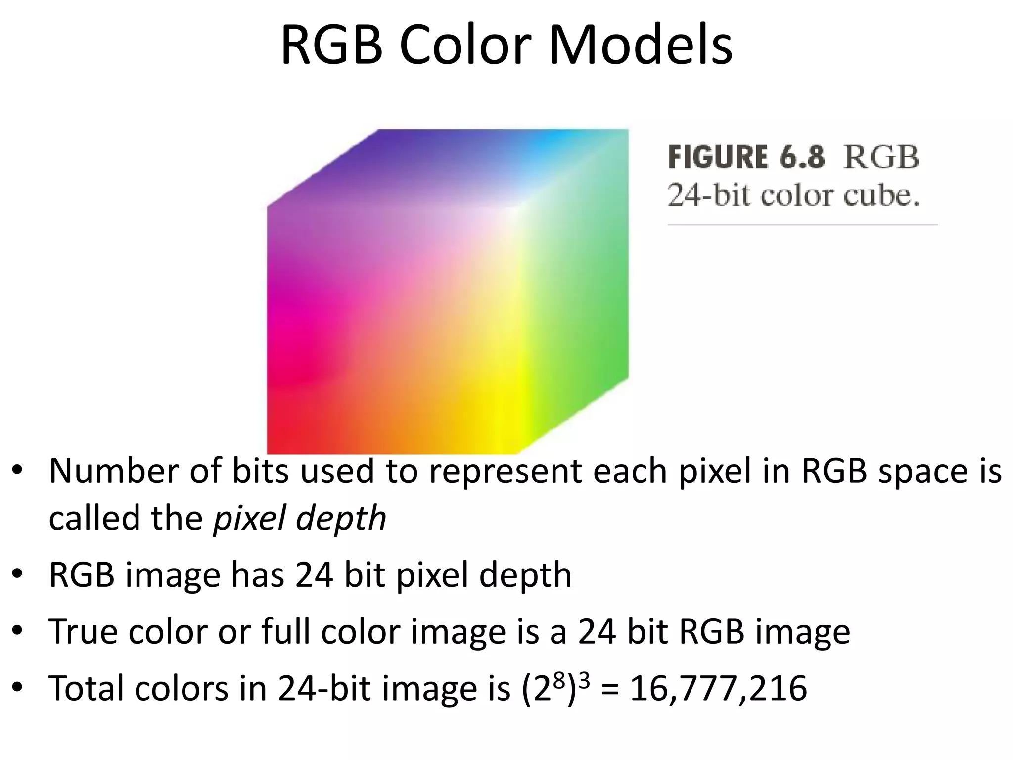 Chapter 6 color image processing | PPTX