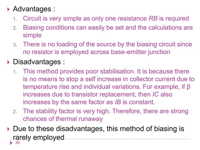 Chapter-6 DC biasing-1.ppt | Computer Networking | Computing