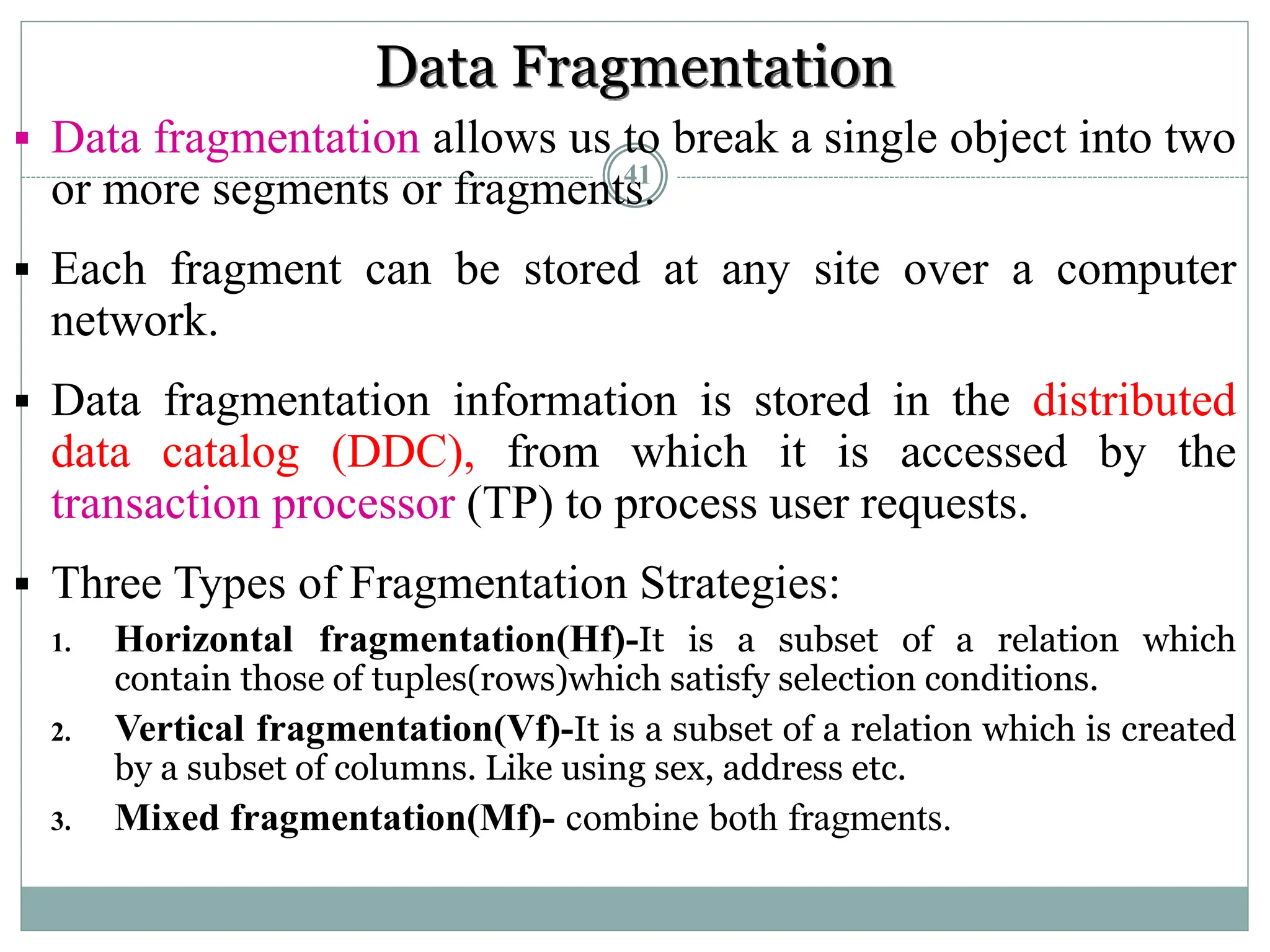 Chapter-6 Distribute Database system (3).ppt | Databases | Computer Software and Applications