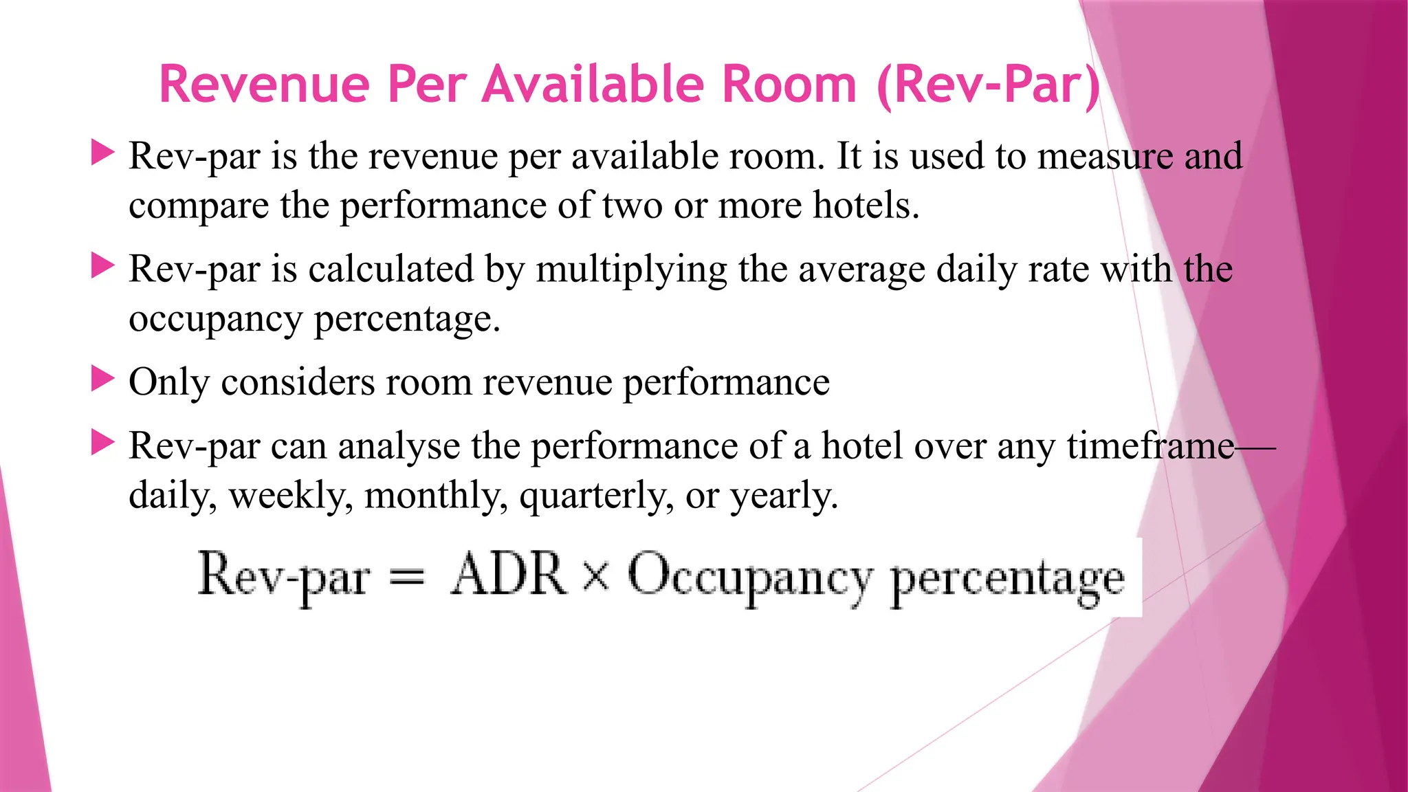 Title: Brief explanation on Evaluation on Hotel Performance | PPTX