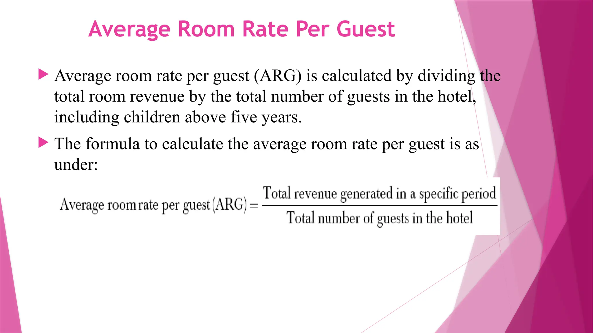 Title: Brief explanation on Evaluation on Hotel Performance | PPTX