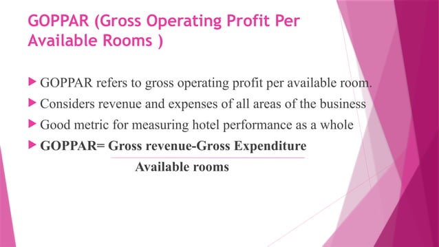 Title: Brief explanation on Evaluation on Hotel Performance | PPTX
