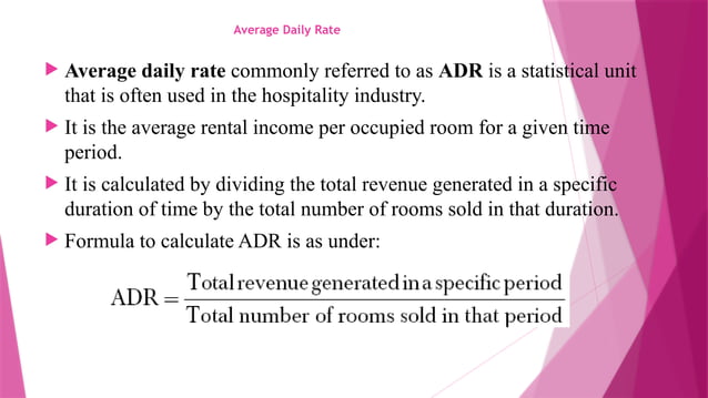 Title: Brief explanation on Evaluation on Hotel Performance | PPTX