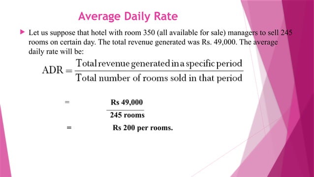 Title: Brief explanation on Evaluation on Hotel Performance | PPTX