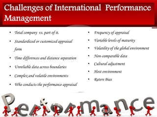 Chapter 6 performance management | PPTX