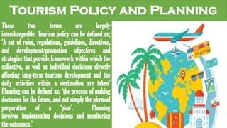 Chapter 6 Tourism, Environment and Wildlife (Destination Management) | PDF