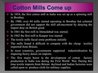 weavers, iron smelters and factory owners | PPTX