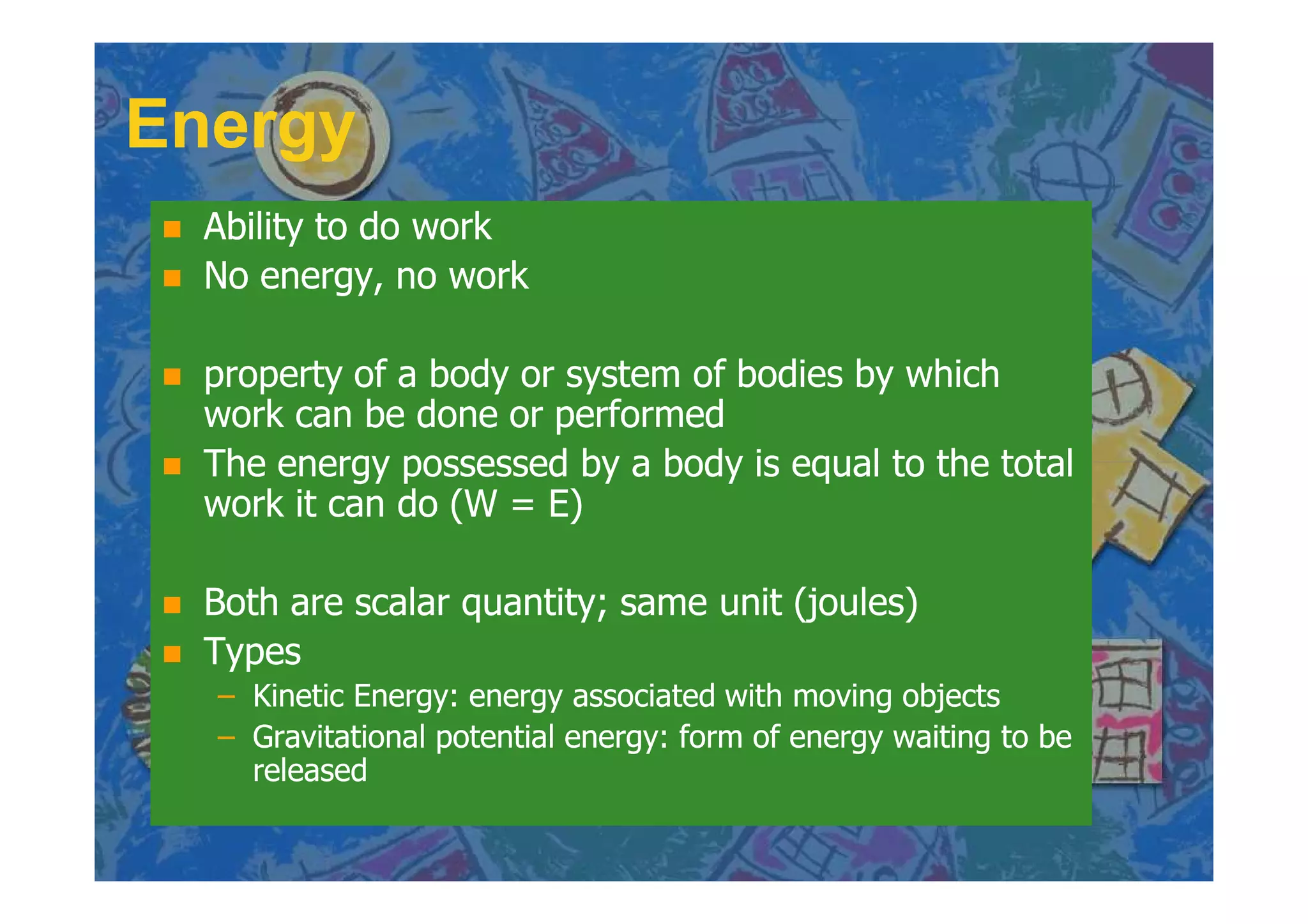 Chapter 6 Work And Energy | PDF