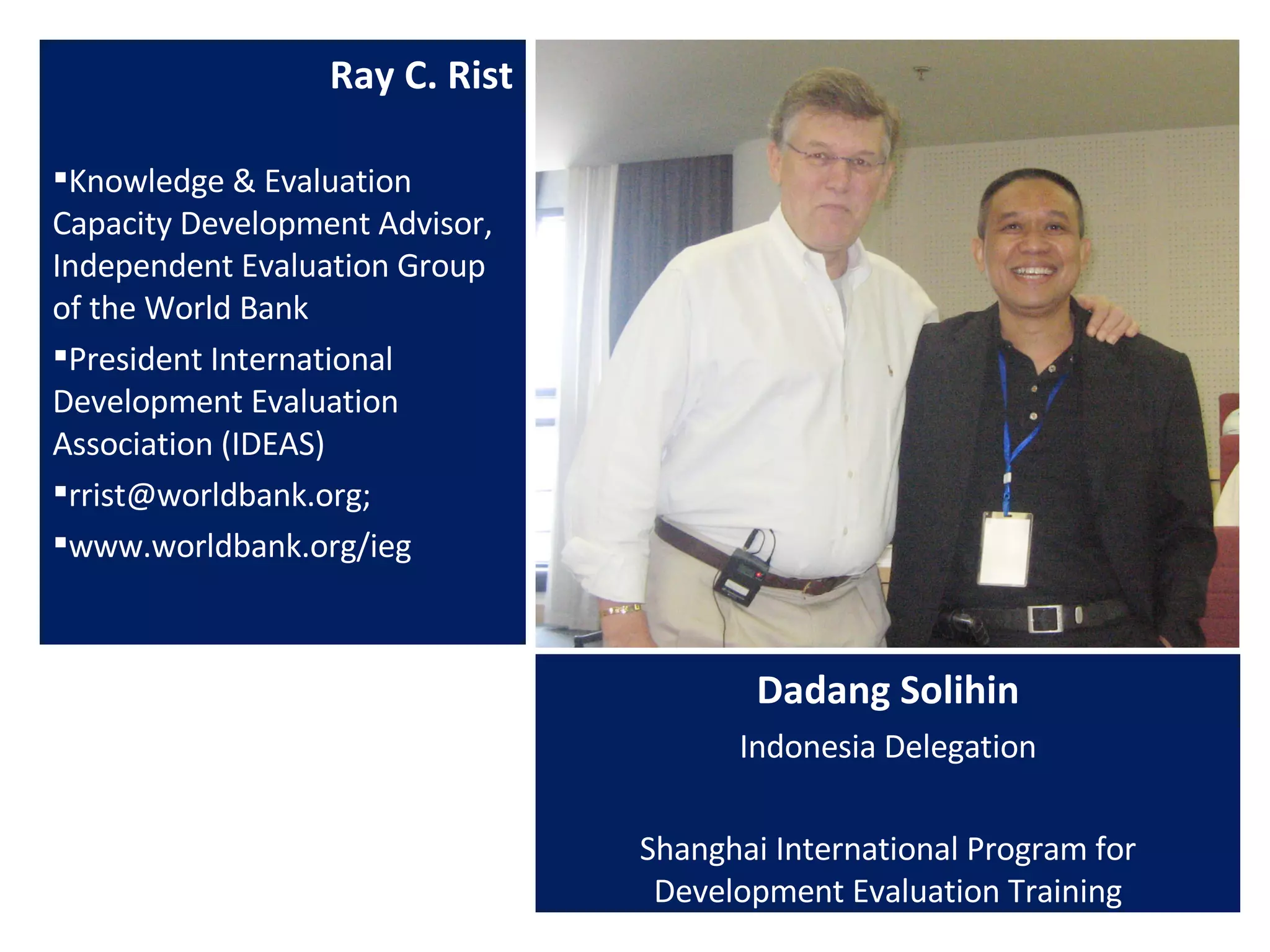 Selecting Designs For Cause And Effect Normative And Descriptive Evaluation Questions 因果性