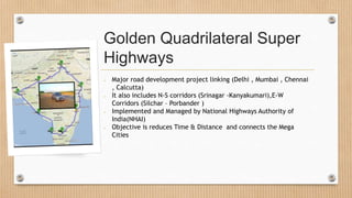 Geography Class 10 Lifelines of National Economy PPT | PPTX