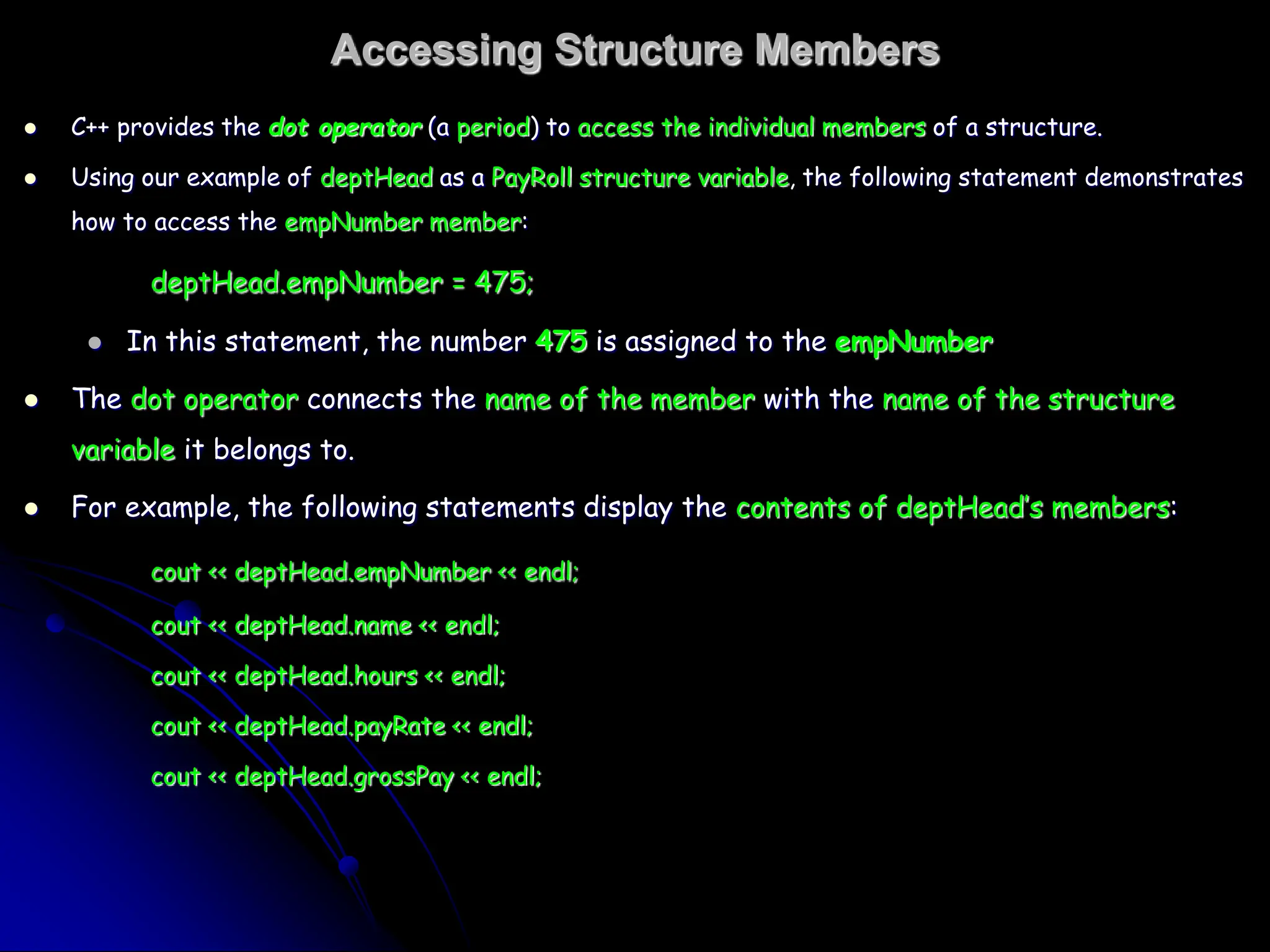 Chapter 7 C Programming Structure In C Ppt Programming 0098