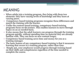 CHAPTER-7.pptx Competency Based Management Training | PPT