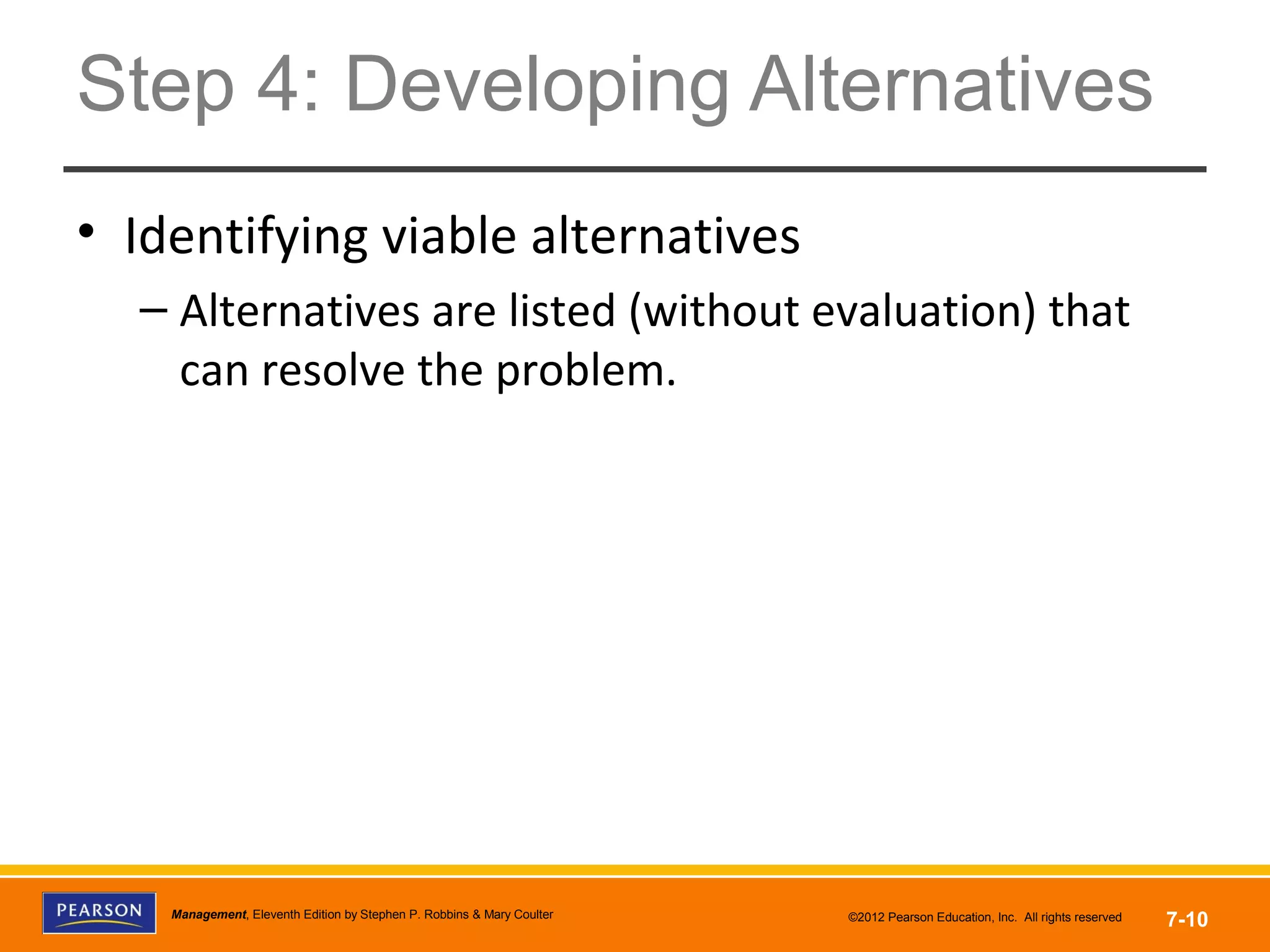 Chapter 7-decision-making | PPT