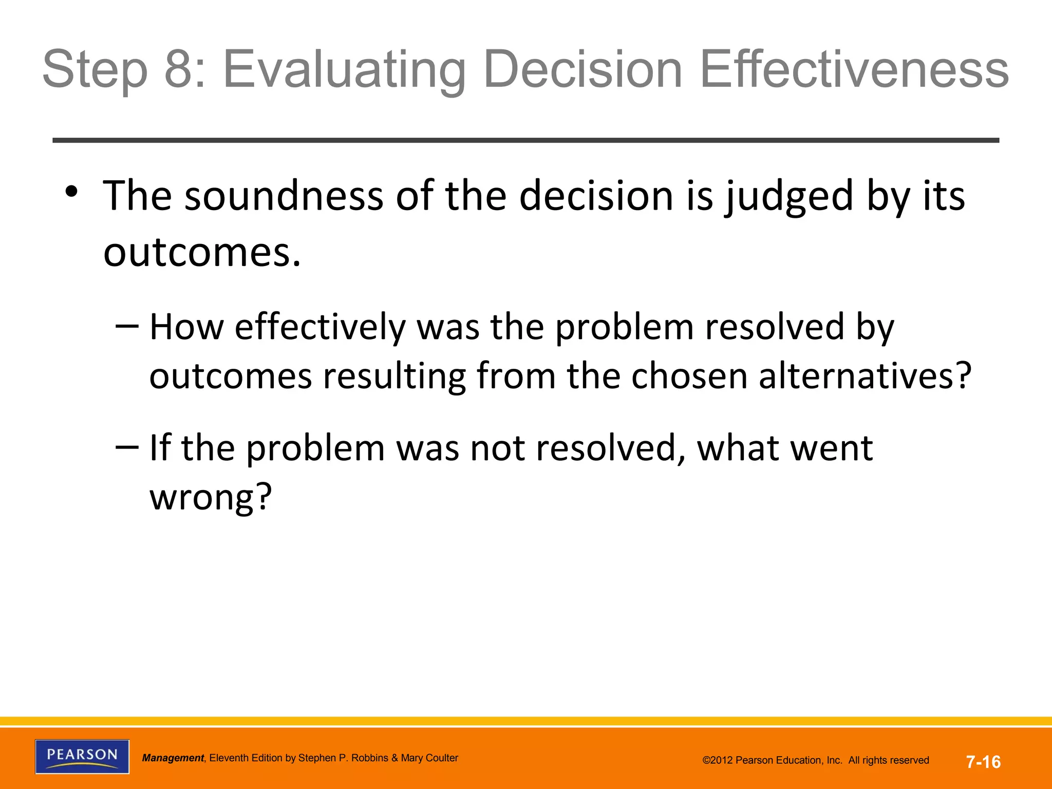 Chapter 7-decision-making | PPT