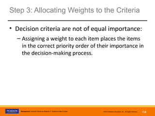 Chapter 7-decision-making | PPT