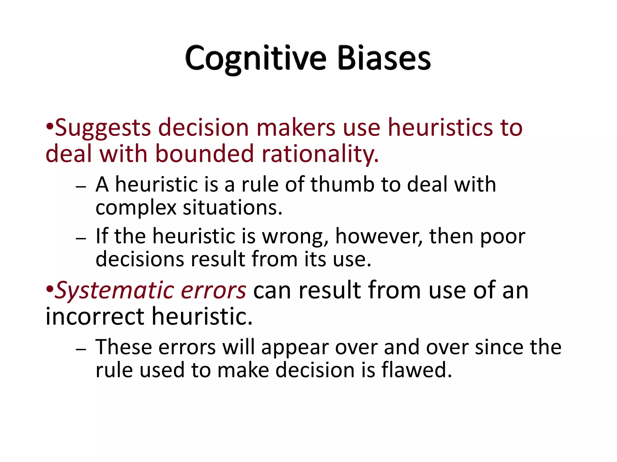 decision making process | PPTX