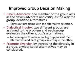 decision making process | PPTX