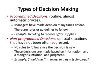decision making process | PPTX