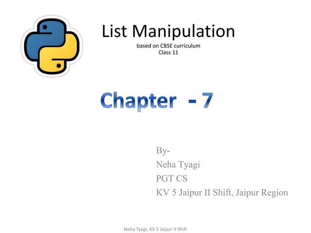 Python list manipulation basics in detail.pdf Python list manipulation basics in detail.pdf