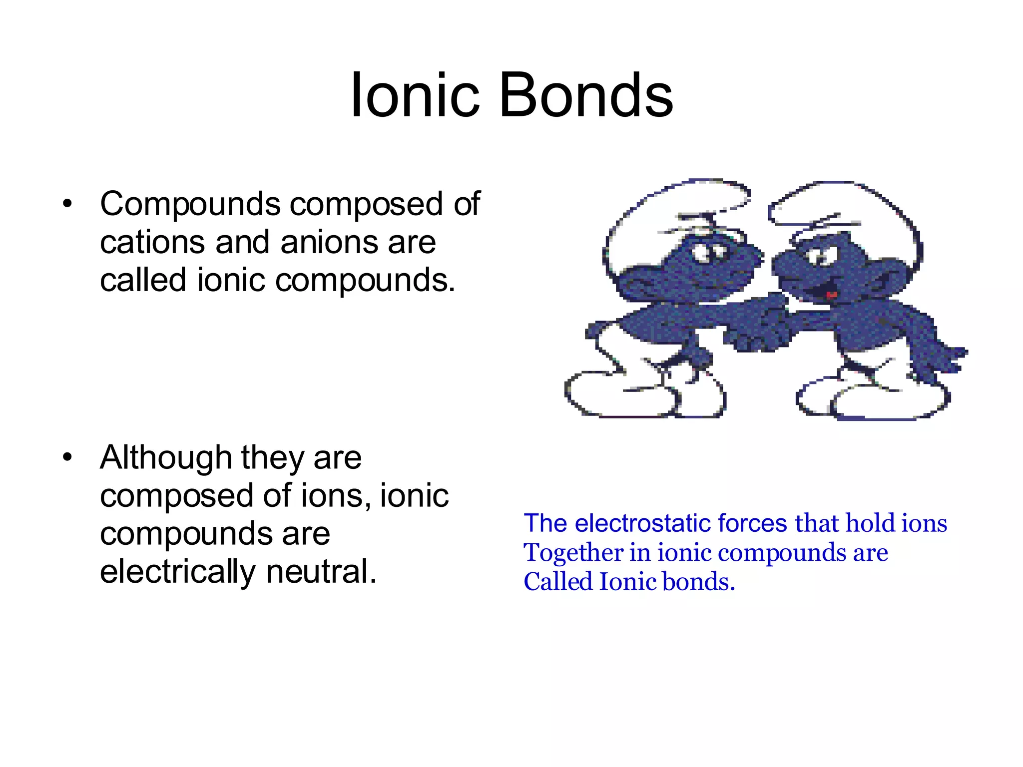 Ionic Bonding | PPT