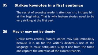 CHAPTER 7: Feature Writing in Campus Journalism | PPTX