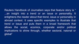 CHAPTER 7: Feature Writing in Campus Journalism | PPTX