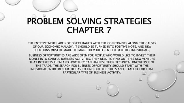 CHAPTER-7-PROBLEM-SOLVING-STRATEGIES.pptx CHAPTER-7-PROBLEM-SOLVING-STRATEGIES.pptx