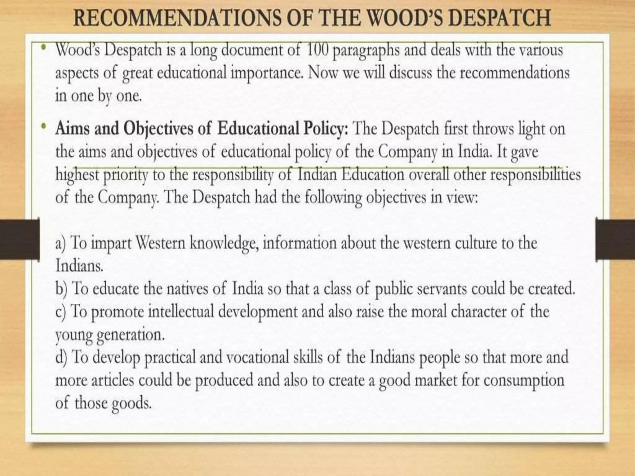 Civilising the Native Educating the Nation | PPTX