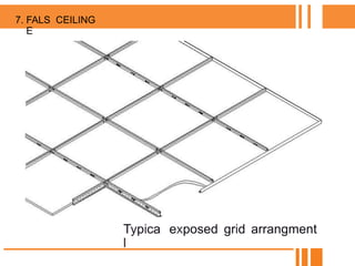 Building Construction_FALSE CEILING design | PPTX