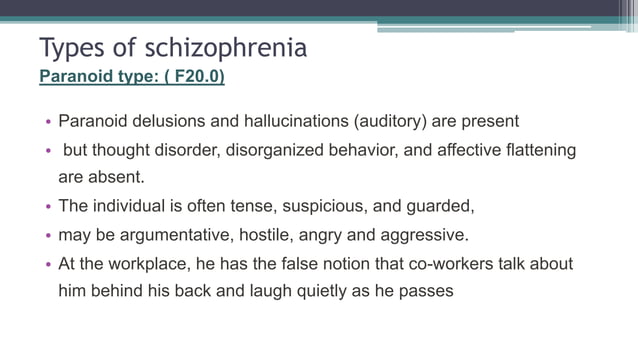 Schizophrenia | PPT