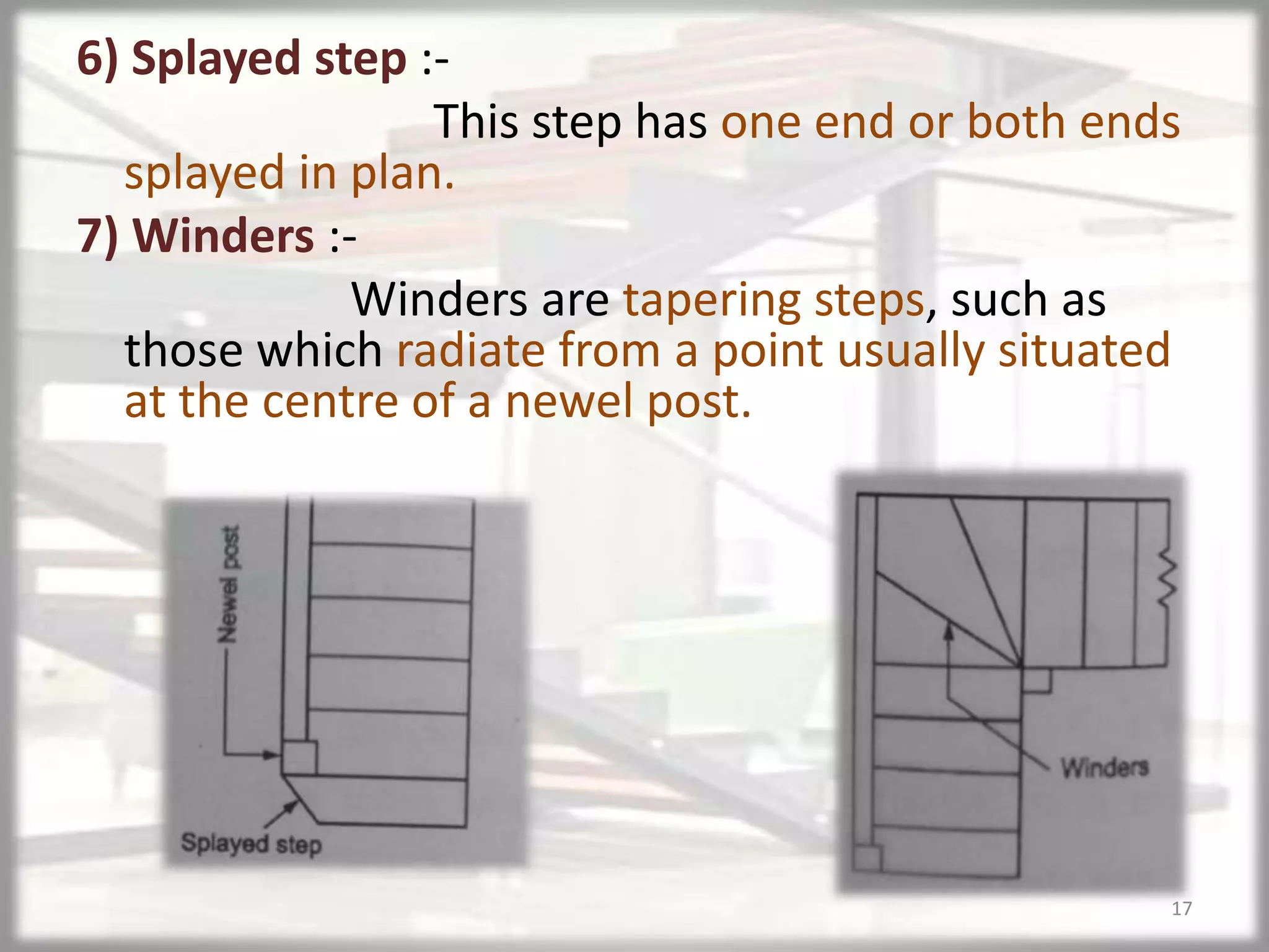 Chapter 7 stairs & staircases | PPTX