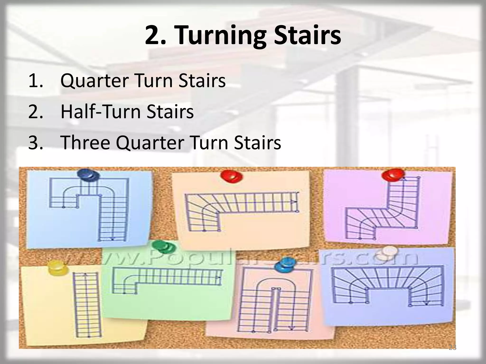 Chapter 7 stairs & staircases | PPTX