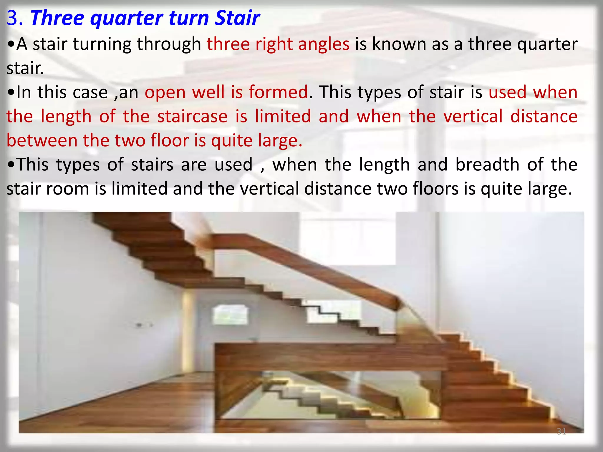 Chapter 7 stairs & staircases | PPTX
