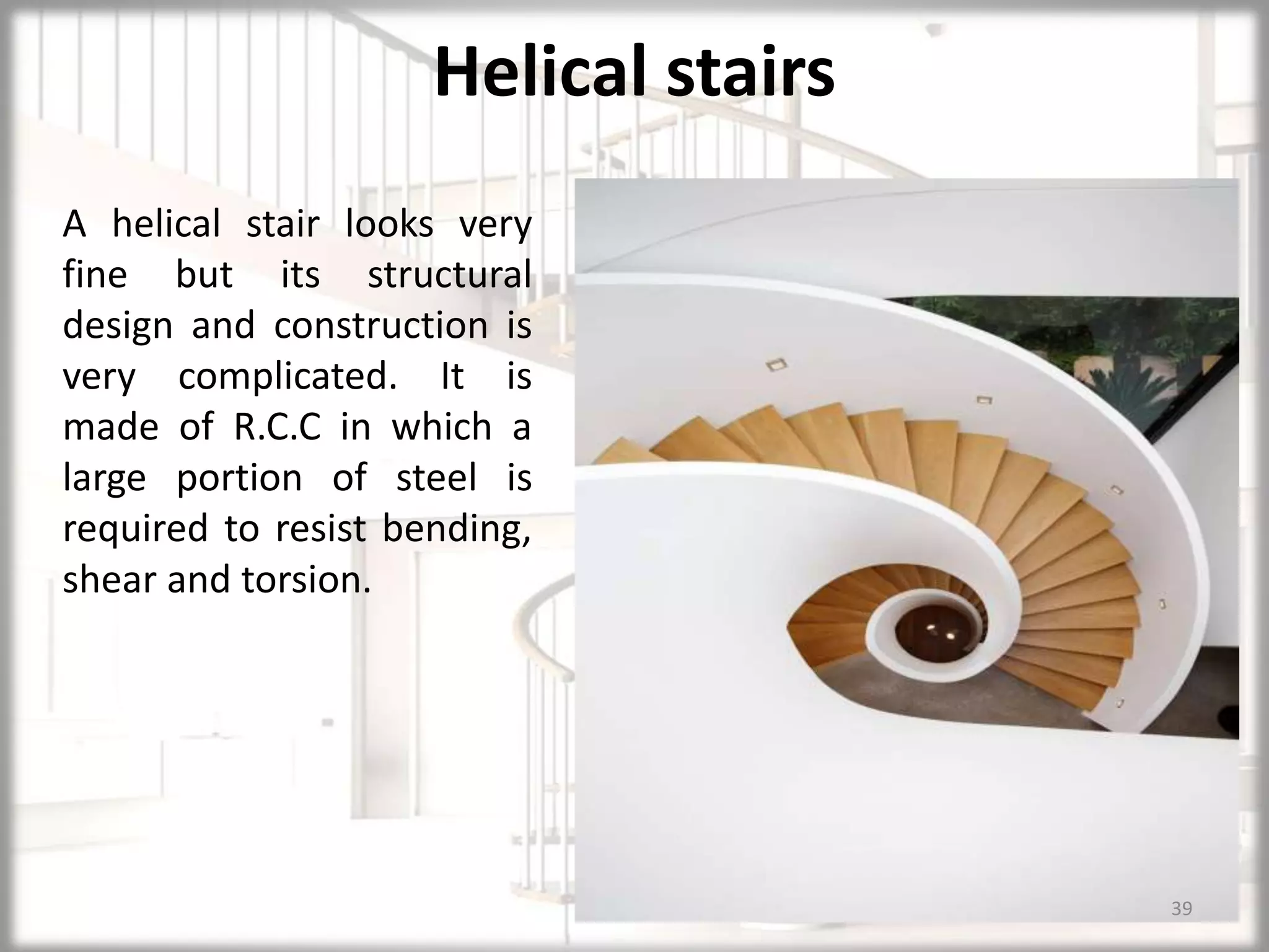 Chapter 7 stairs & staircases | PPTX