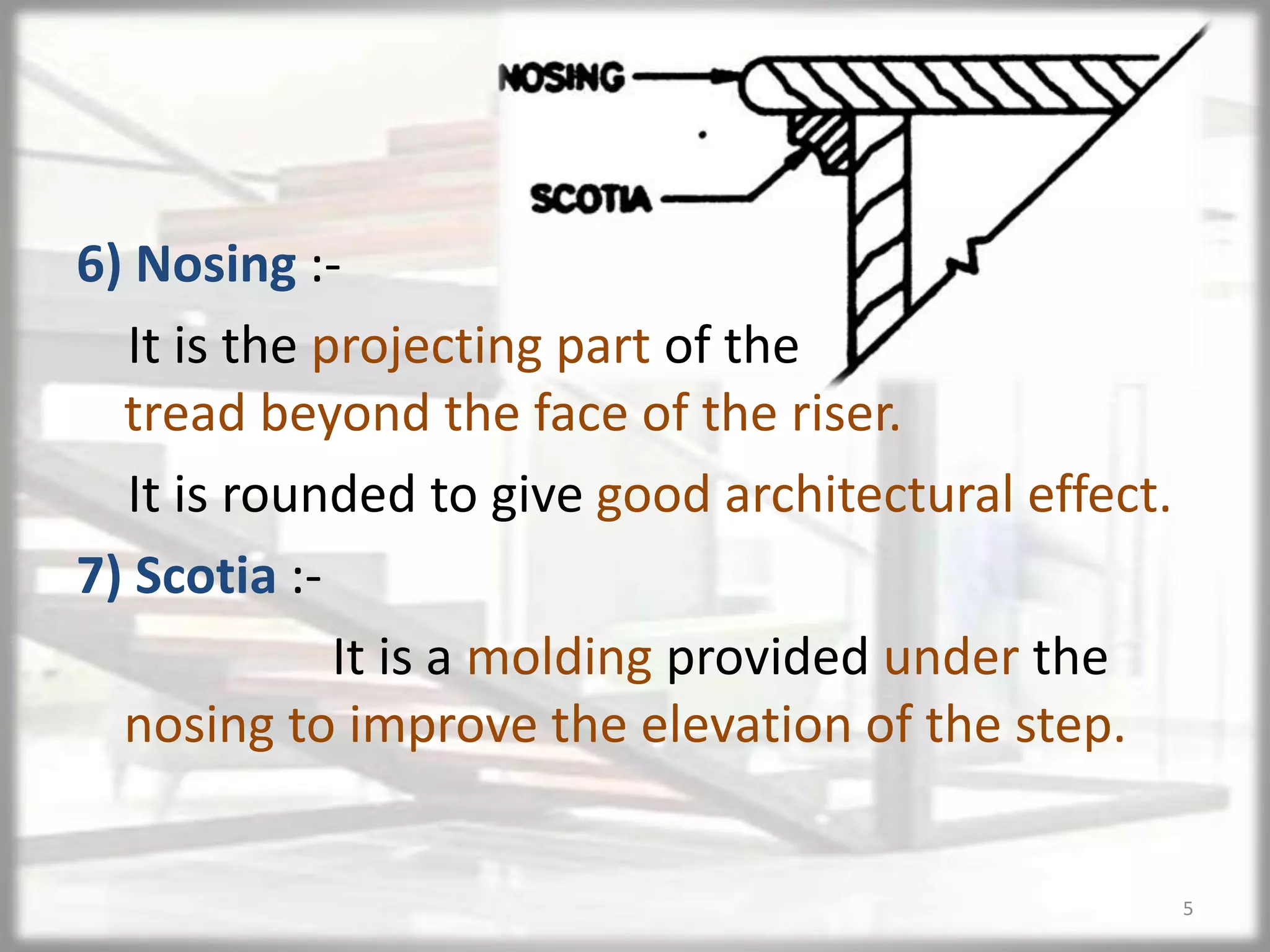 Chapter 7 stairs & staircases | PPTX