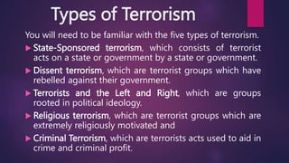 Chapter 7 Terrorism on Tourism Sector, Effects and challenges(FASS) | PDF