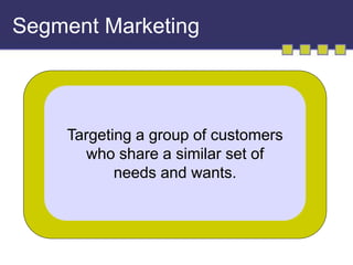 Identifying market segments and targets | PPT