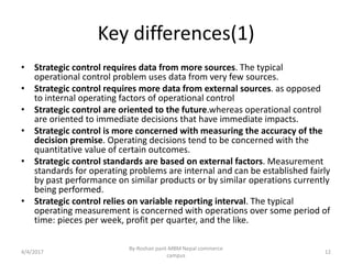 Chapter 8 strategic evaluation and control | PPTX