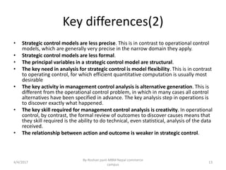 Chapter 8 strategic evaluation and control | PPTX